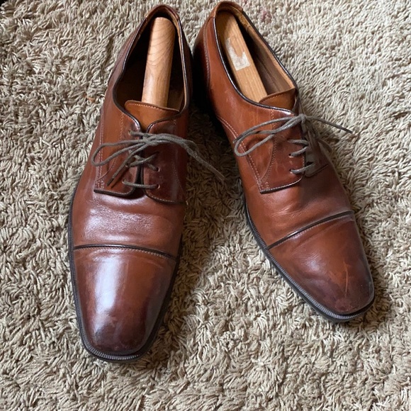 Mike konos | Shoes | Mikekonos Vintage Leather Shoes Made In Italy ...